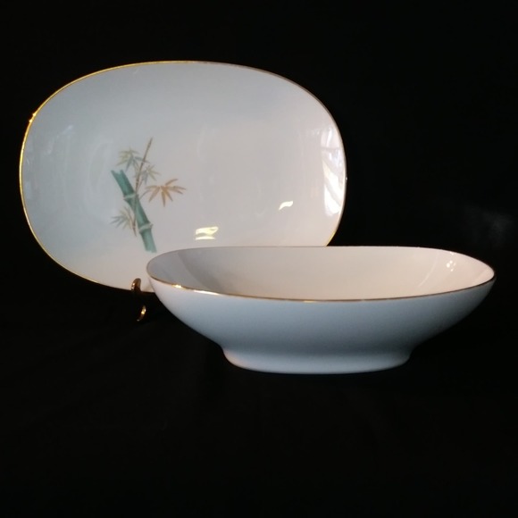 Noritake | Dining | 2 Pc Vintage Noritake China In Oriental 634 Platter ...
